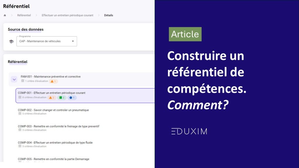 Comment construire une grille d’évaluation critériée - Eduxim